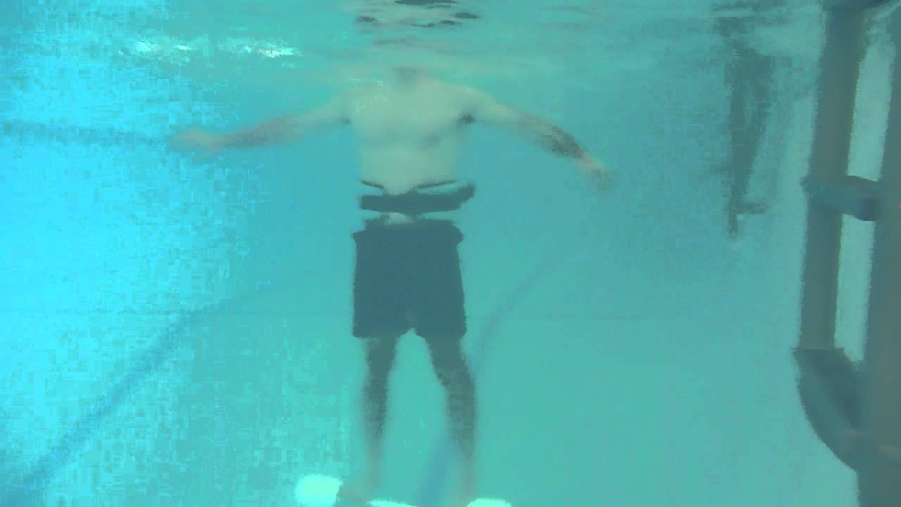 squats with turns | Deep Water Exercise | Burdenko Method - YouTube