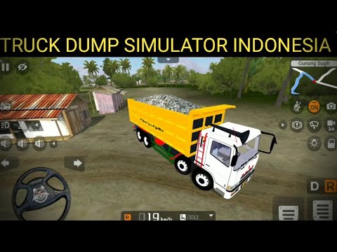 TRUCK 🤩 DUMP SIMULATOR INDONESIA GAMEPLAY |•AMIT GAMING RJ|| - YouTube