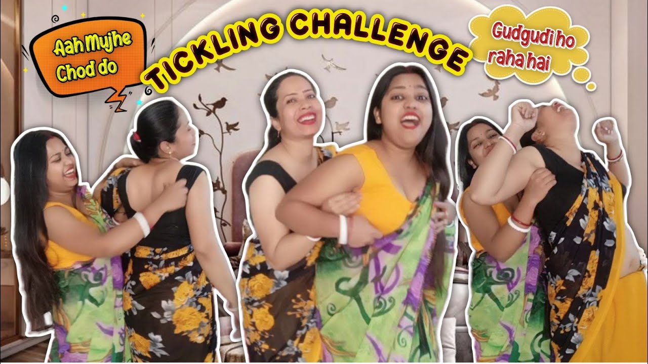 full body tickling & pinching challenge 🤣funny challenge video with ...