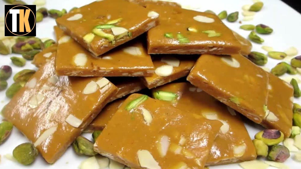 Persian Saffron Brittle | Sohan | Persian Almond Brittle | Persian ...