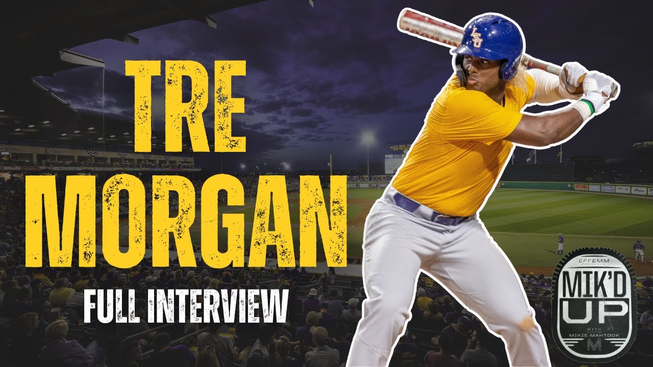 LSU Baseball STAR Tre Morgan on his MINDSET Going Into His Junior ...