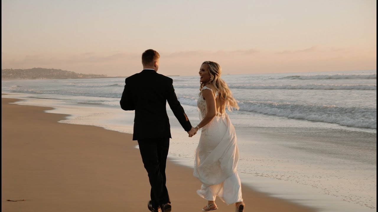Ashley + Adam | Beach Wedding at Catamaran Resort in San Diego, CA ...
