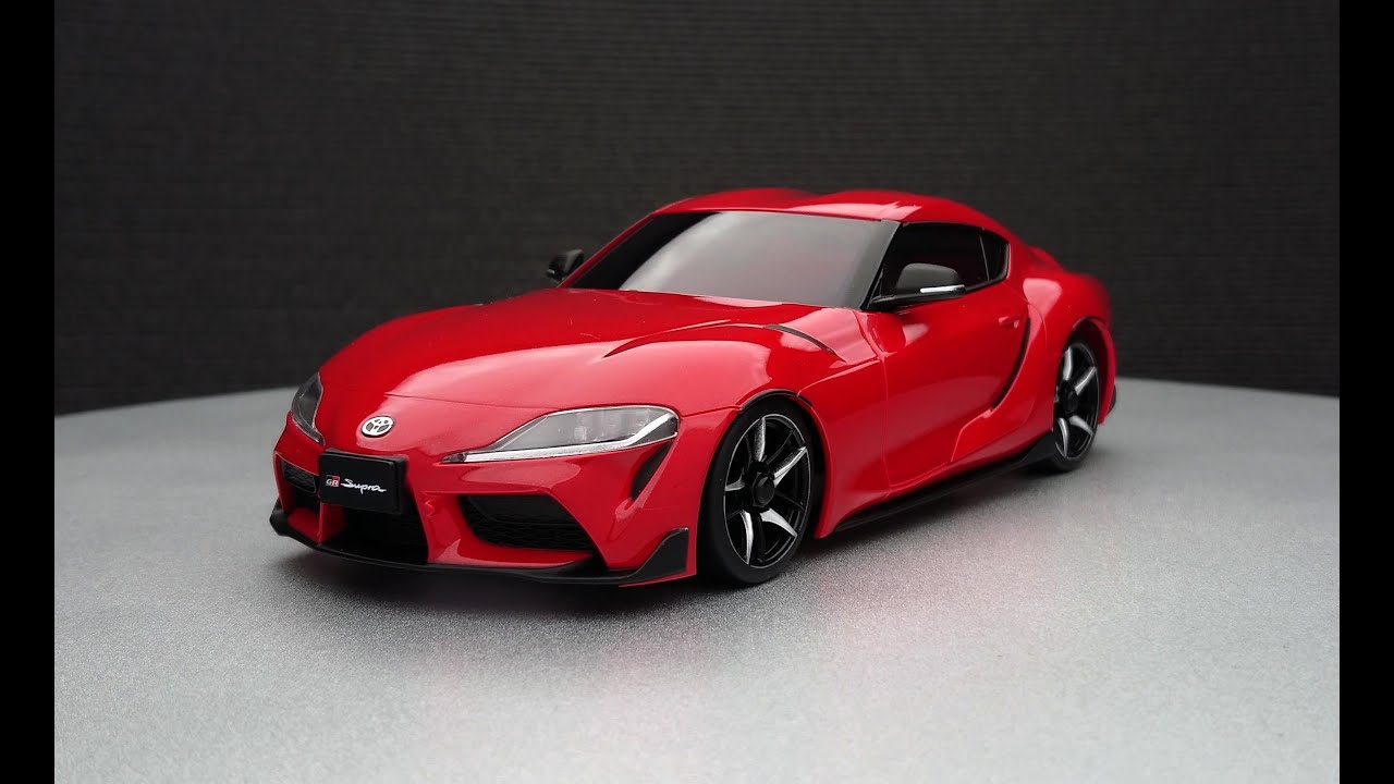 Mini-Z GR Supra Prominence Red MZP450R - YouTube