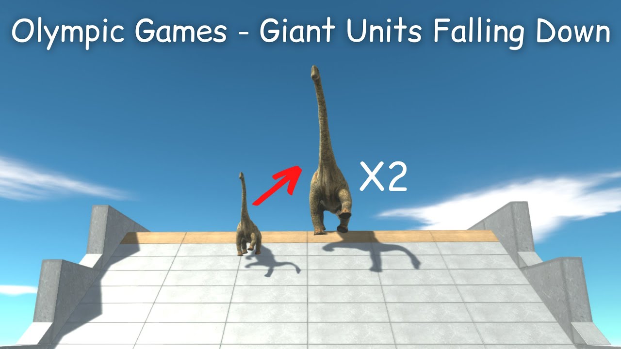 Olympic Games - Giant Units Falling Down ARBS |Animal Revolt Battle ...