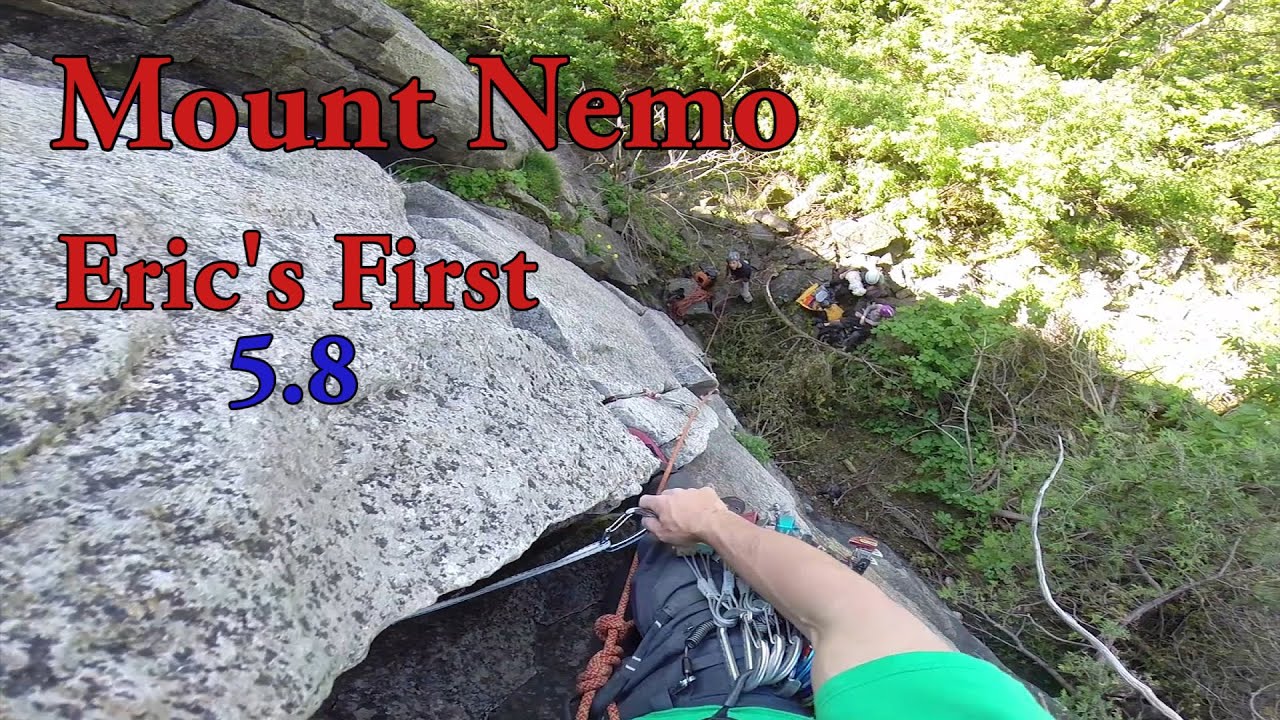 Rock Climbing Eric's First 5.8 Mount Nemo - Someday - Nickelback - YouTube