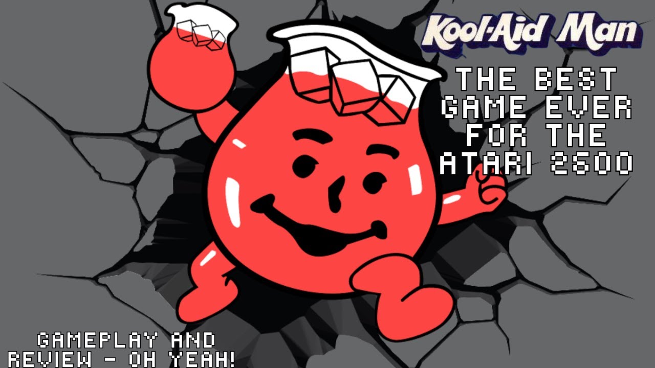 Kool Aid Man (1983) Atari 2600 Full Gameplay and Review - YouTube