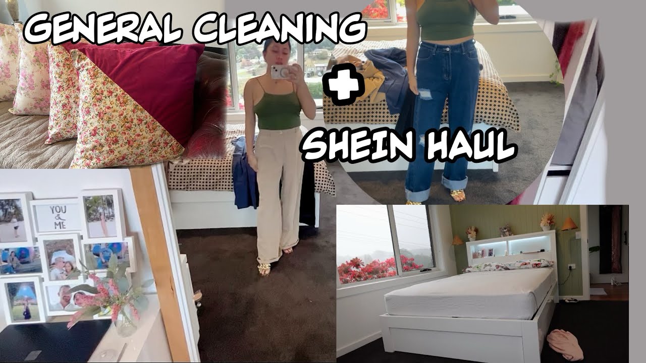 General Cleaning + SHEIN haul, enjoying my busy Day At Home 🥰 - YouTube
