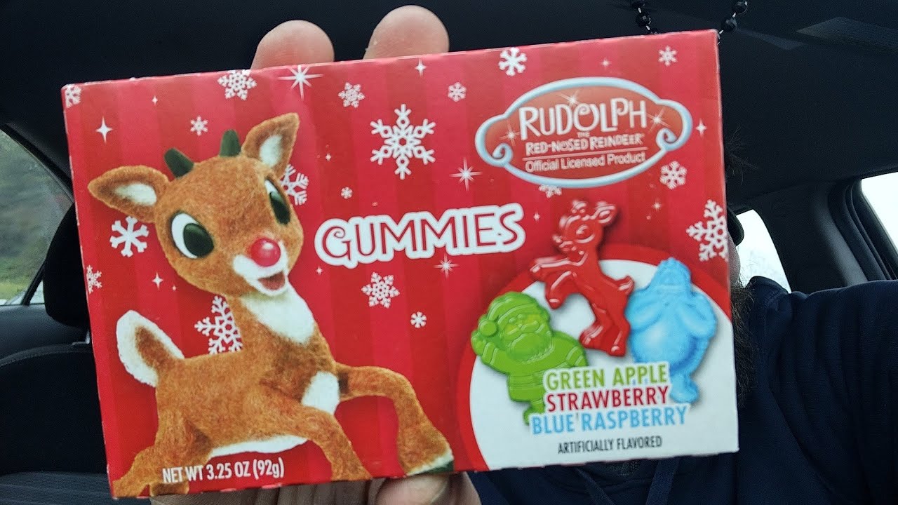 Rudolph the Red Nosed Reindeer Gummies by Flix Candy - YouTube
