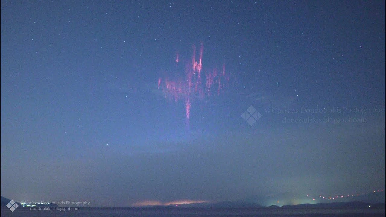 Red Sprites Greece 23-24.09.2020 [4K] - YouTube