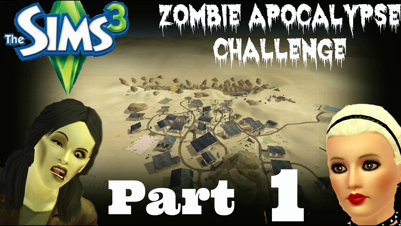 Sims 3 Zombie Apocalypse Part 1; The Infection Begins - YouTube