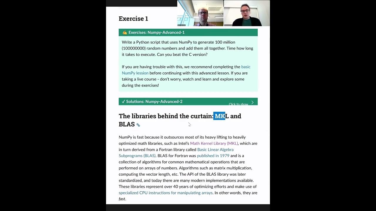 1.3 Numpy advanced (data models) - Python for Scientific Computing 2022 ...