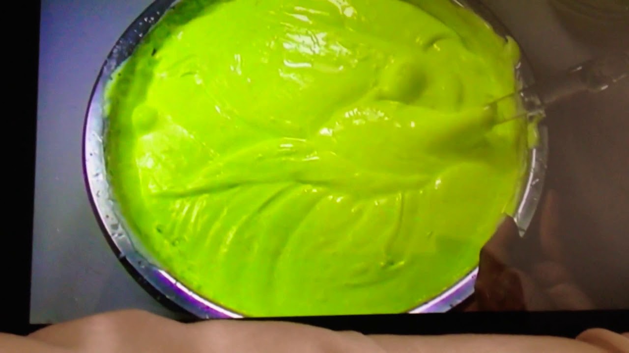 DIY MAKE NEON YELLOW SLIME /WOW PLEASE SUBSCRIBE | - YouTube