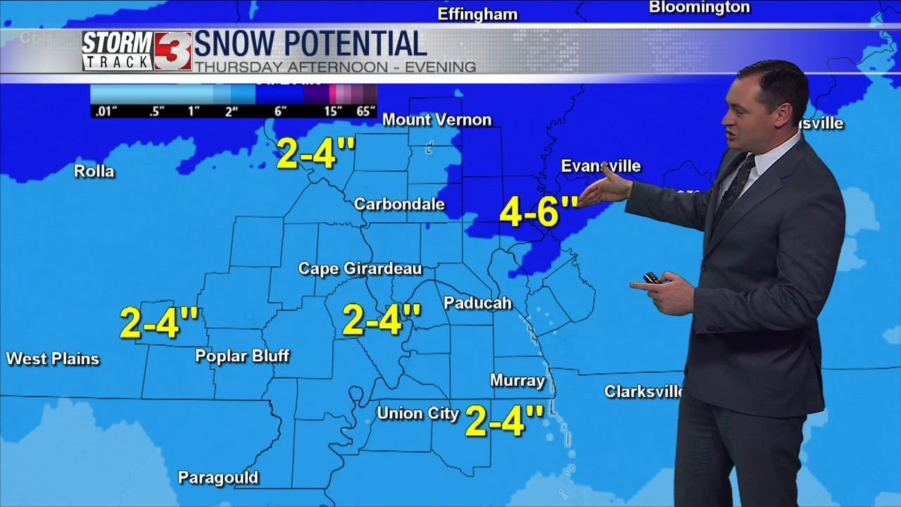 Afternoon winter weather update with Chief Meteorologist Nick Hausen ...