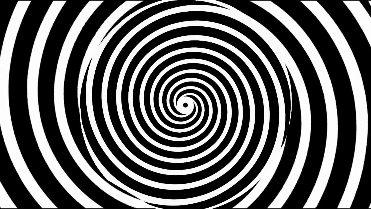 Hypnotize by yourself..... optical illusion ....it works for sure - YouTube