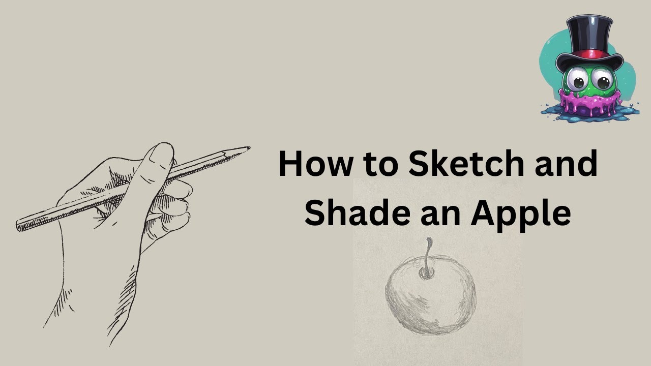 Apple Drawing Made Easy: Tips for Realistic Shapes and Shadows - YouTube