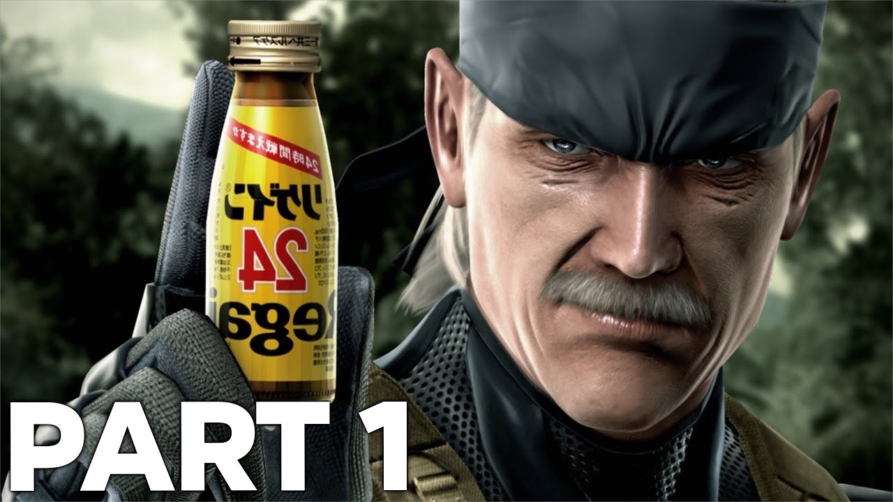 SOLID SNAKE RETURNS in METAL GEAR SOLID 4 Walkthrough Gameplay FULL ...