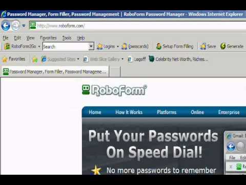 Roboform Video Tutorial - YouTube