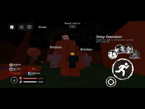 Playing a game called forsaken beta to sm like that