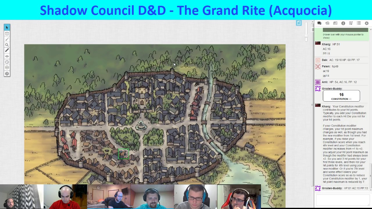 Shadow Council D&D - The Grand Rite Continues - YouTube