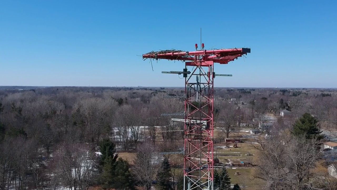 Cable tv tower - YouTube