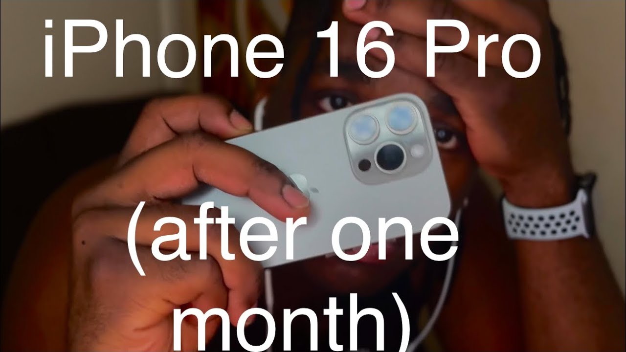 ASMR iPhone 16 Pro after one month (Shot on iPhone 15 Pro Max) (Fixed Photo Audio) - YouTube