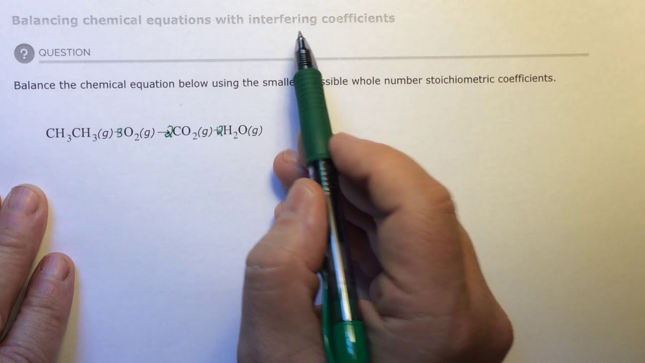 Aleks Balancing Chemical Equations With Interfering Coefficients YouTube aleks-balancing-chemical-equations-with-interfering-coefficients-youtube