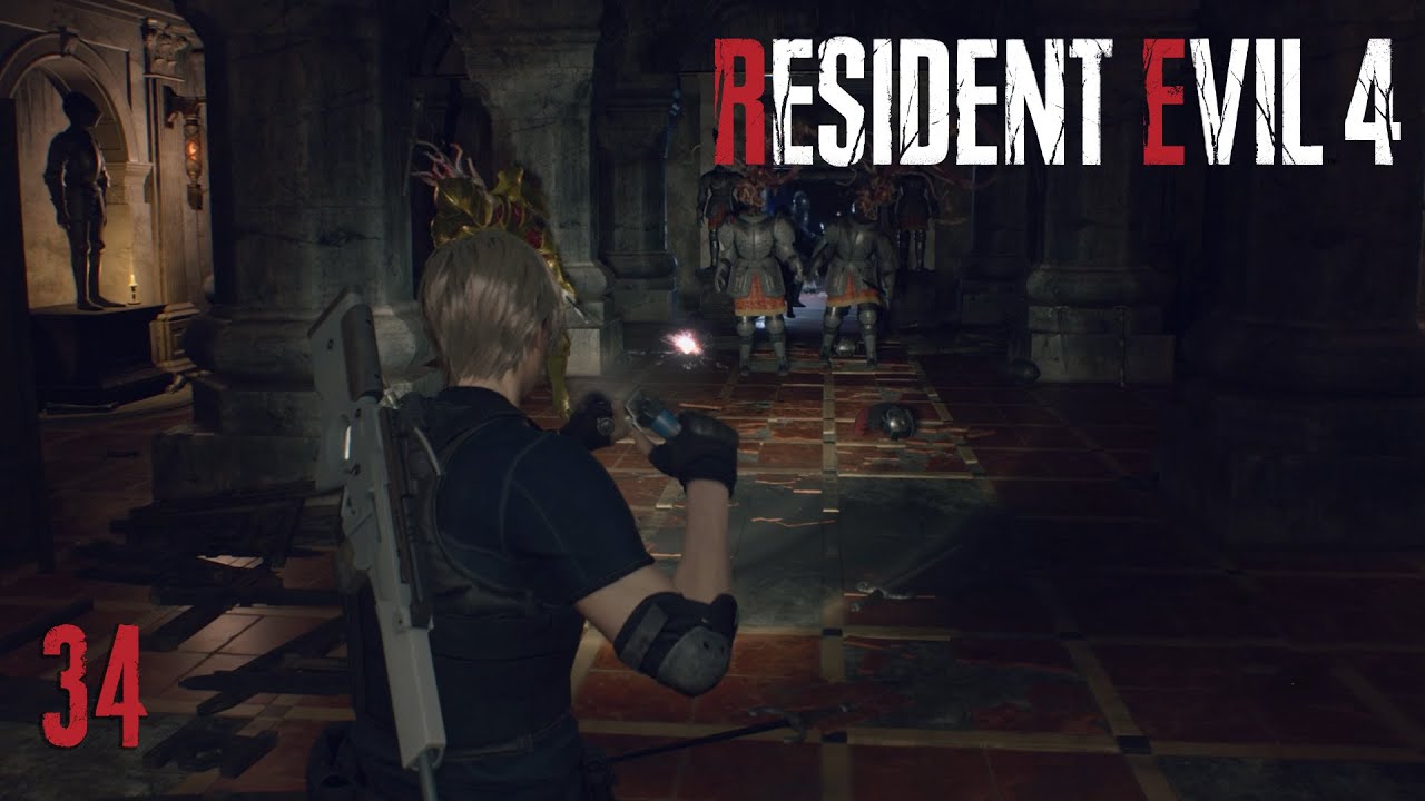 Flashbang vs Some Armored Boys | Resident Evil 4 - YouTube