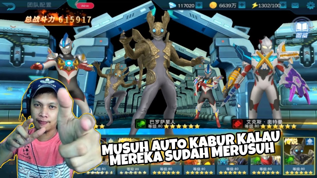 Kekuatan Mereka Di takuti musuh_Ultraman Legend Of Heroes Mods - YouTube