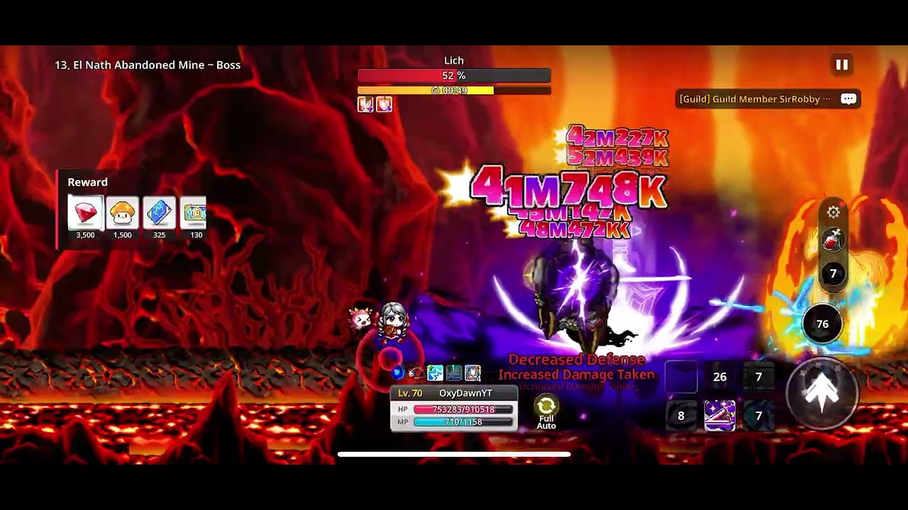 Clearing Chapter 13 and unlocking Zakum Maplestory Idle RPG P2W Episode ...