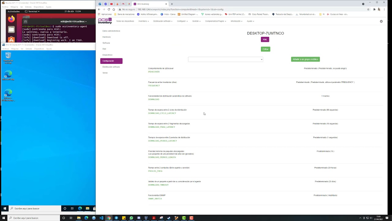 Tutorial Básico OCS Inventory - YouTube