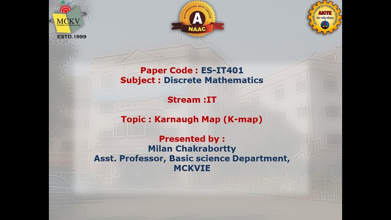 Karnaugh Map (Discrete Mathematics) - YouTube