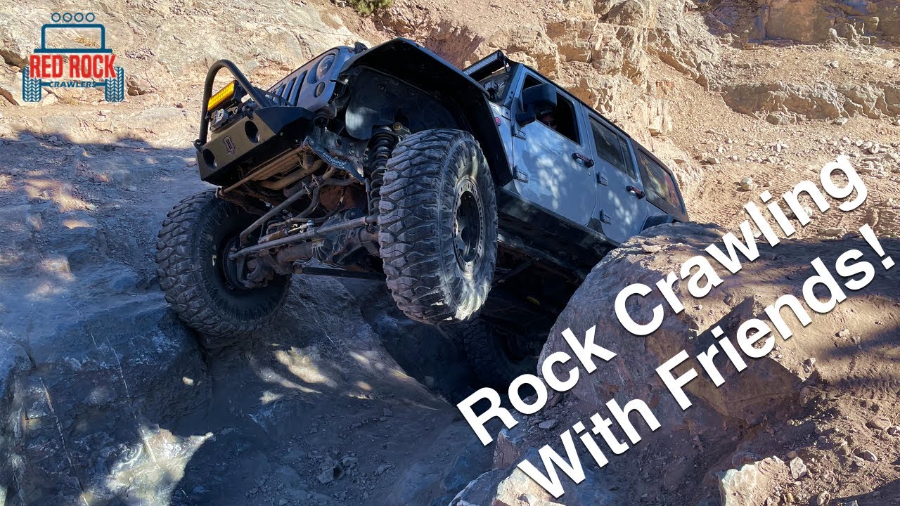 Weekend Rock Crawling on Sidewinder with the Red Rock Crew! - YouTube