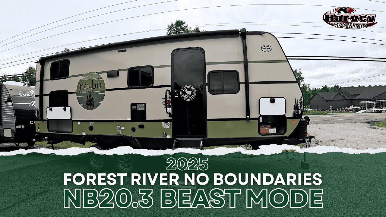 2025 Forest River NoBo 20.3 Beast Mode | Exterior & Interior Tour - YouTube