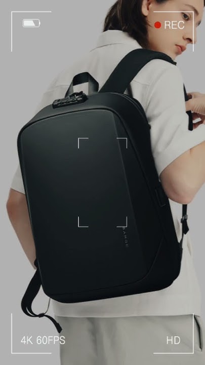 BANGE BG-7251 Mens Business Double-Shoulder Laptop Bag Large Capacity Waterproof Backpack - YouTube