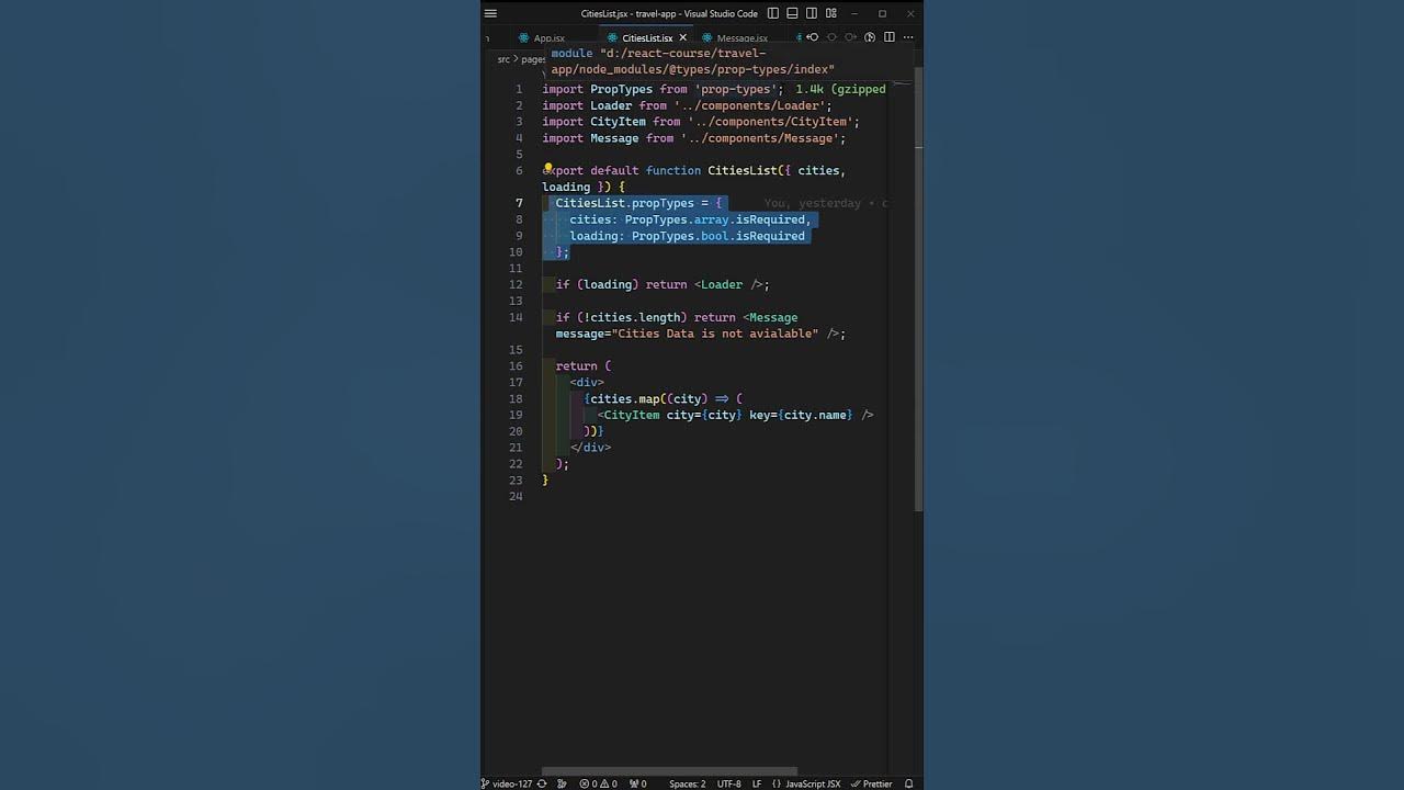 Prop Type Validation For The React Component Props In React React18 React Youtube