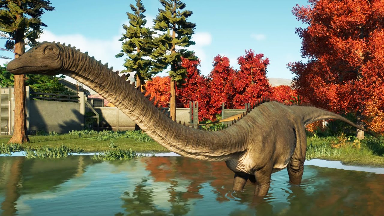 Jurassic World Evolution 2 - Diplodocus Gameplay (PS5 UHD) [4K60FPS ...