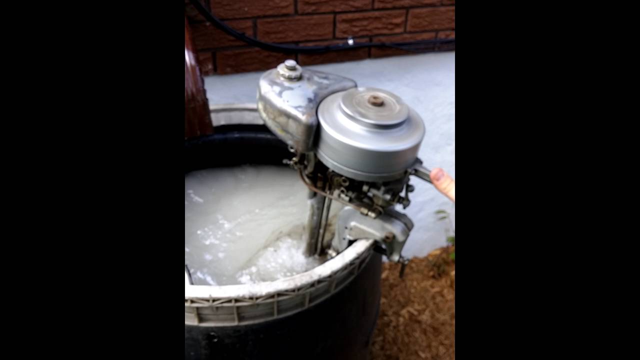 1939 Elto Pal 1.1hp outboard motor - YouTube