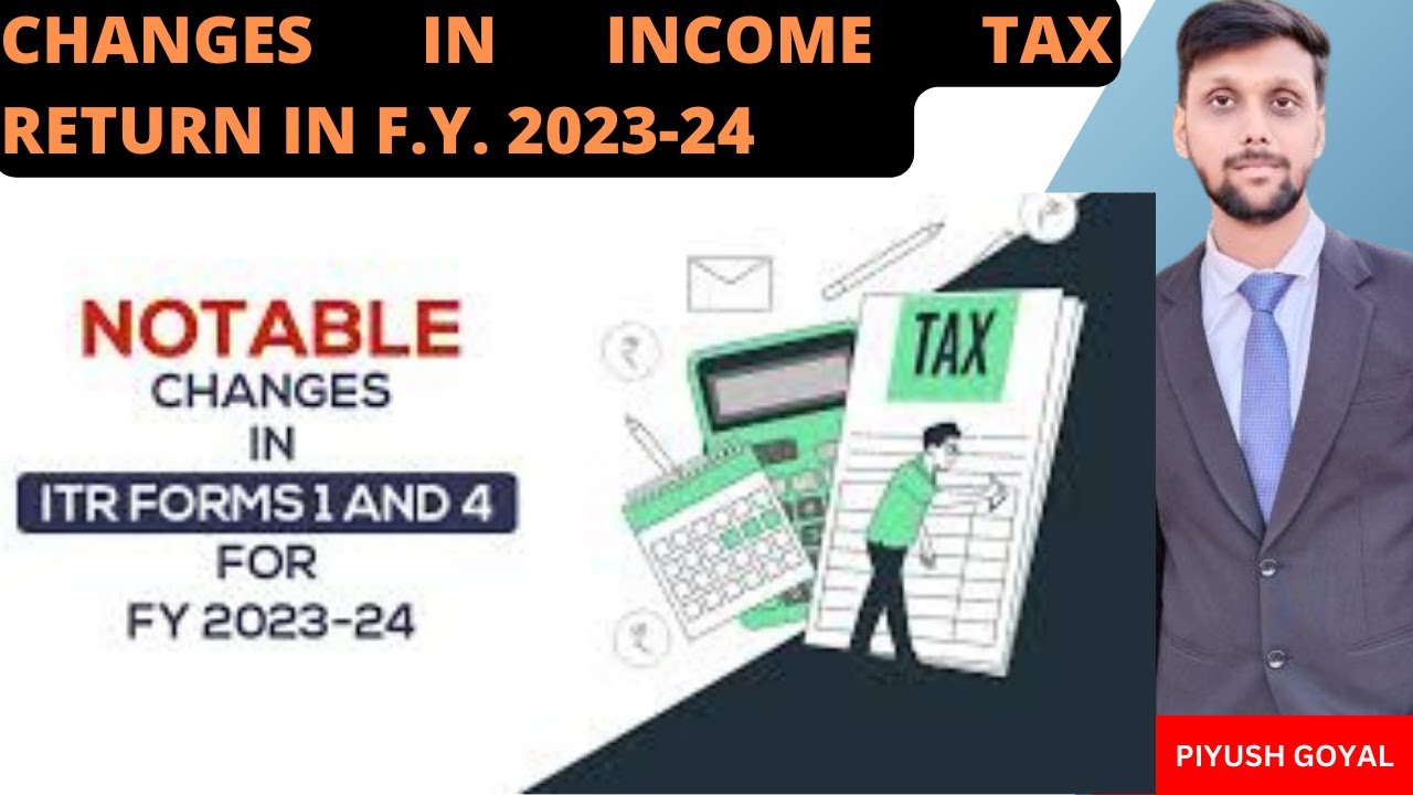 ITR filing Big changes || new changes in ITR forms || new ITR forms for ...