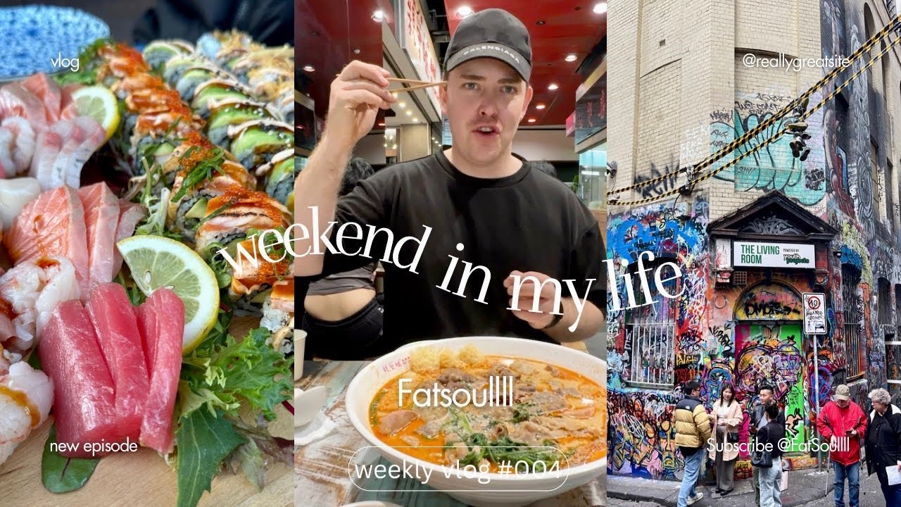 Melbourne Weekly VLOG 4⎮Melbourne Life Shopping/ Eating/Touristy. 墨尔本的 ...