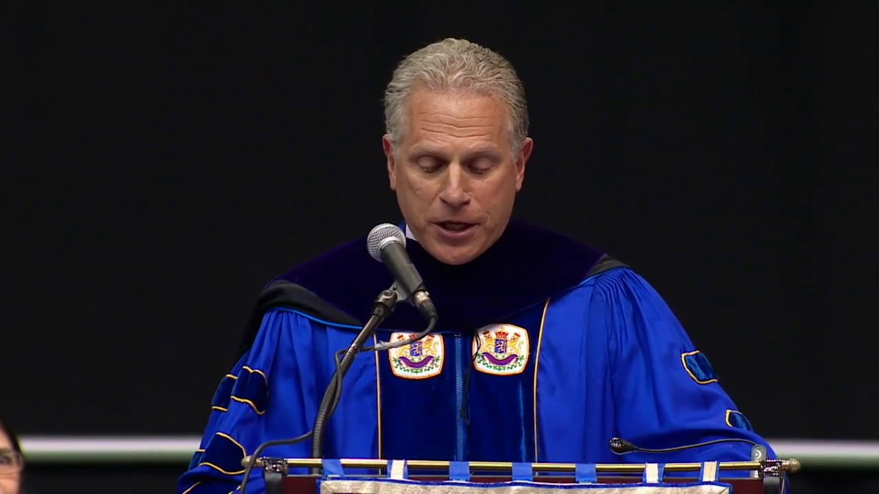 Marc L. Hamroff at 2016 Maurice A. Deane School of Law Commencement ...