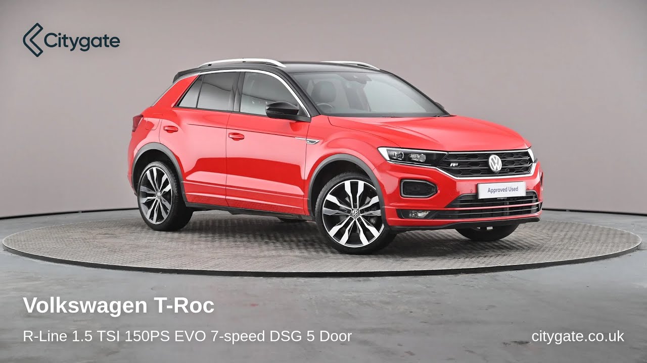Volkswagen T-Roc - R-Line 1.5 TSI 150PS EVO 7-speed DSG 5 Door ...