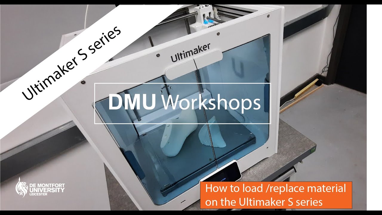 How to change material on the Ultimaker S series - YouTube
