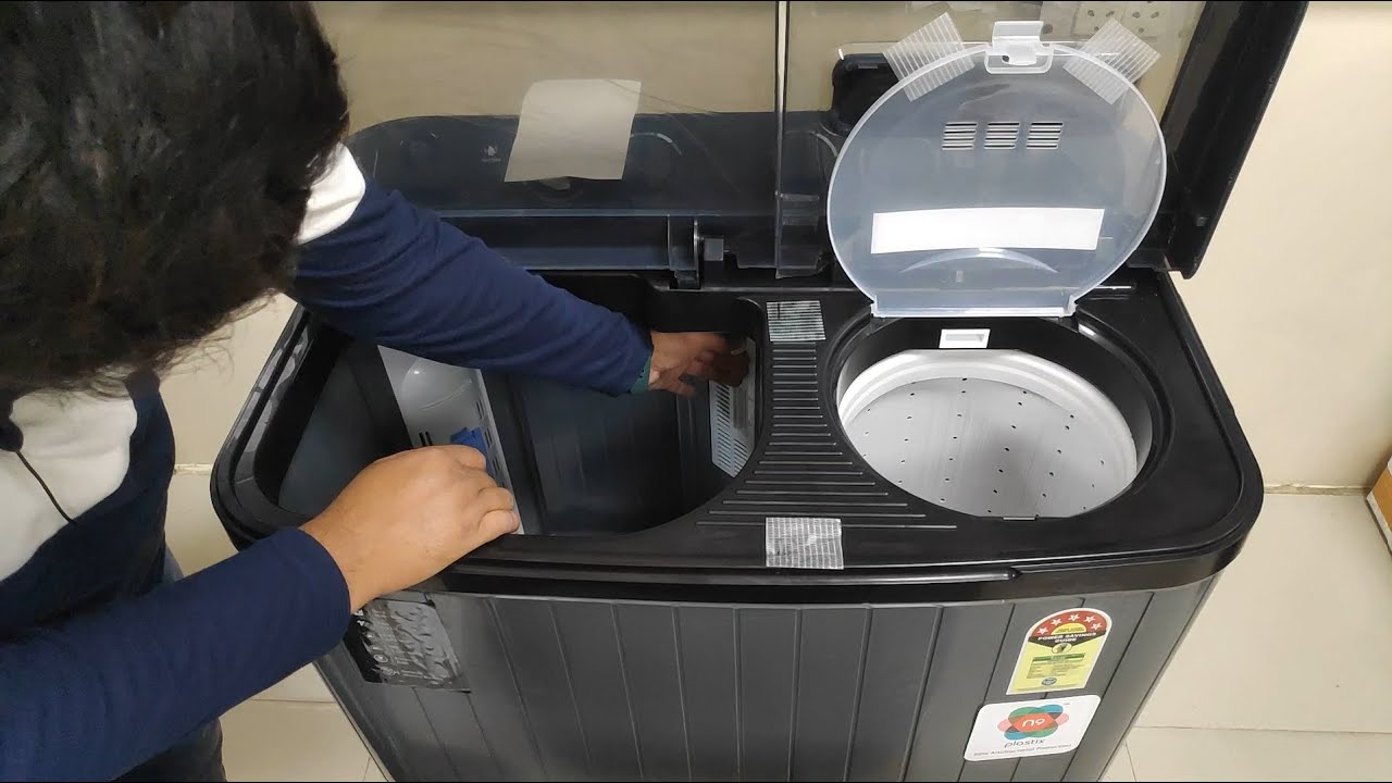 Realme TechLife 8.5 Kg Semi Automatic Washing Machine Complete ...