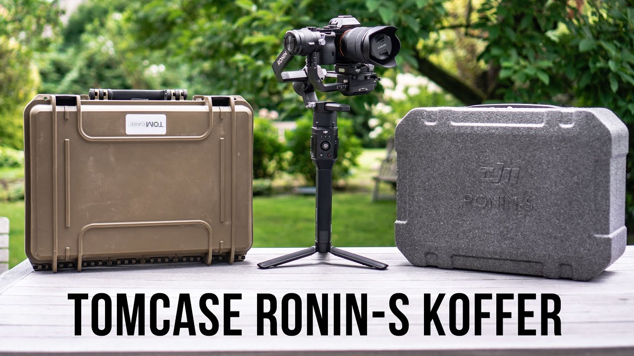 DJI Ronin S Koffer/Case von Tomcase | Ronin S Hardcase - YouTube