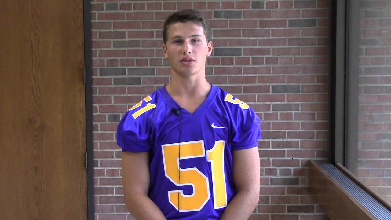 Alfred University Football - John Becht - YouTube