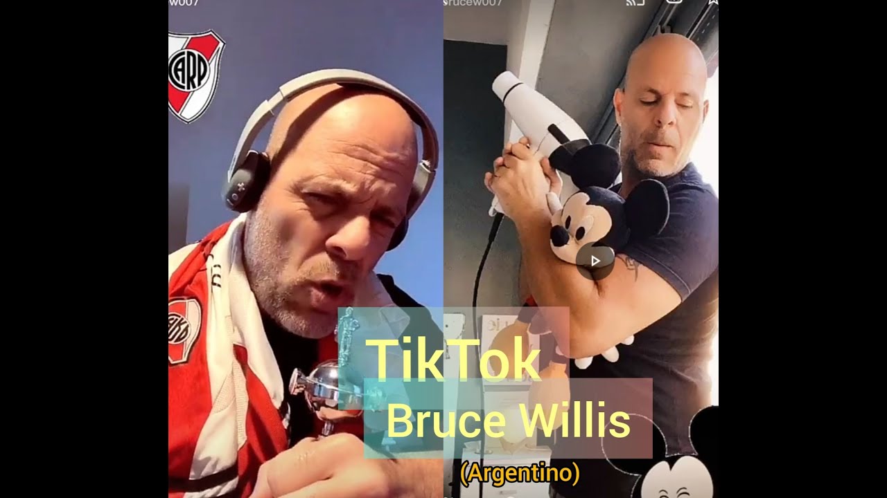 Los Tik Tok de Pablo Perillo | el doble Bruce Willis - YouTube