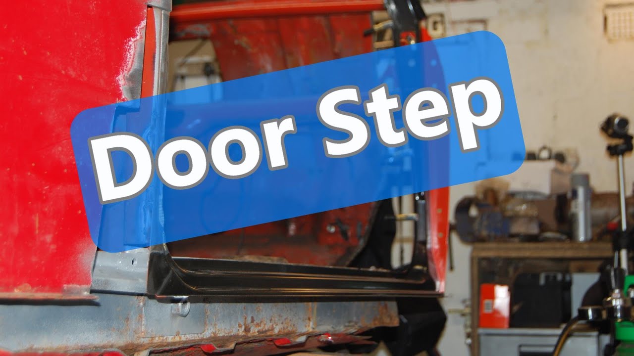 Austin mini Door step and more welding - YouTube