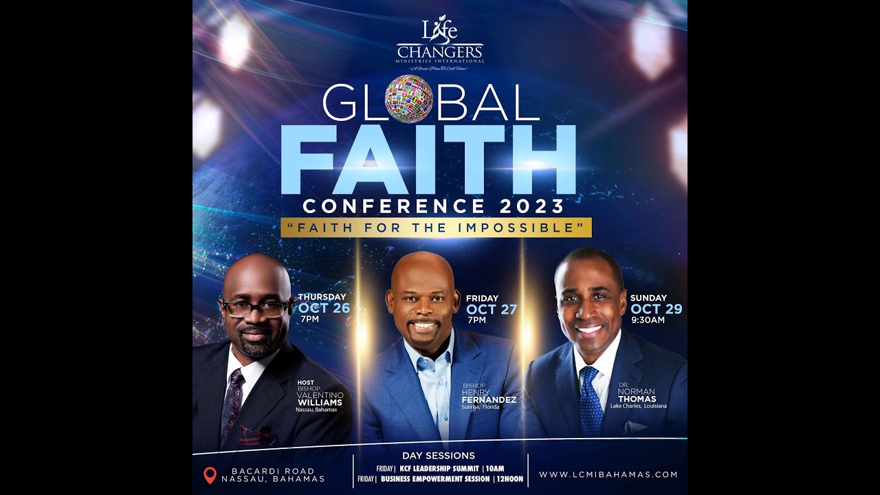 Global Faith Conference | Thursday, October 26th 2023 | 7pm - YouTube
