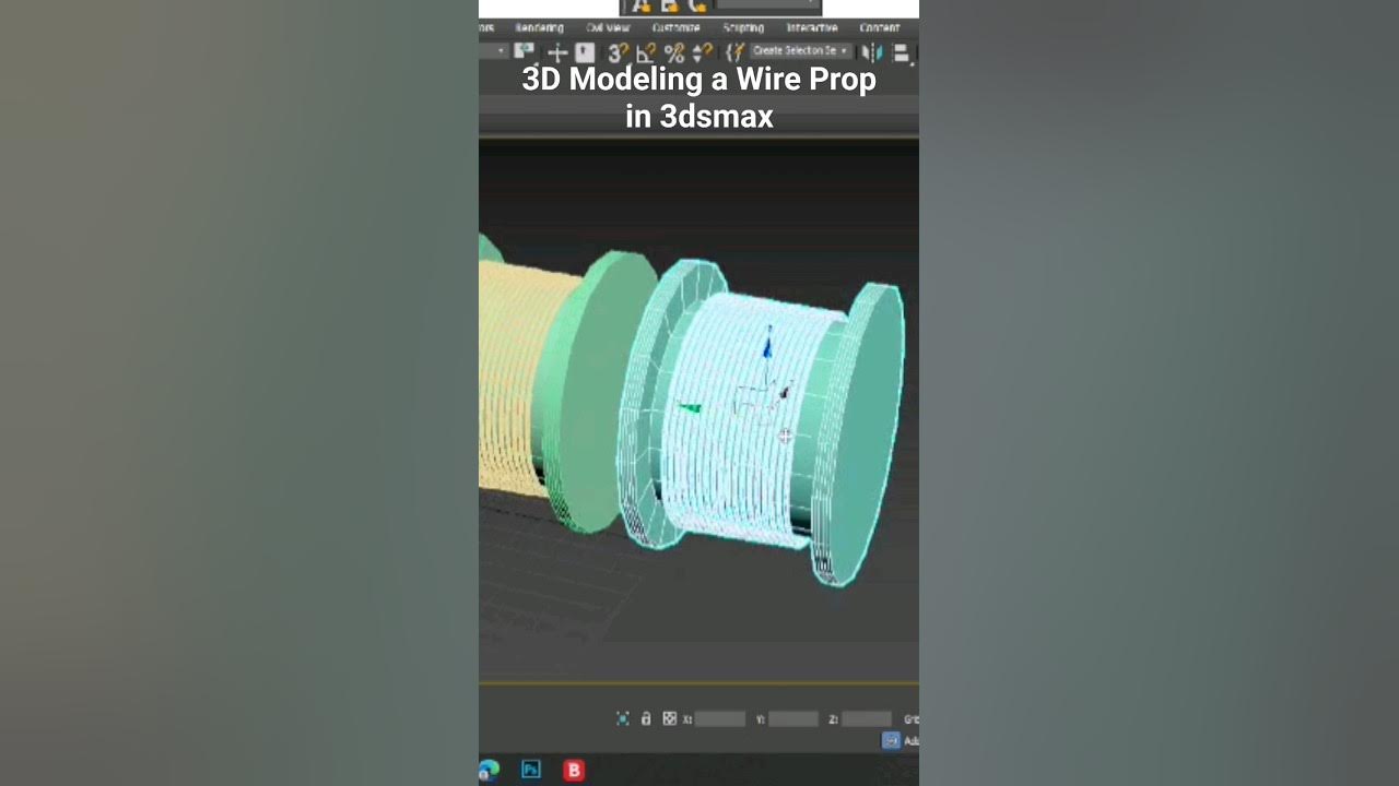 3D Modeling a Prop | How to Model in 3dsmax #3d #3dsmax #tutorial #interiordesign - YouTube