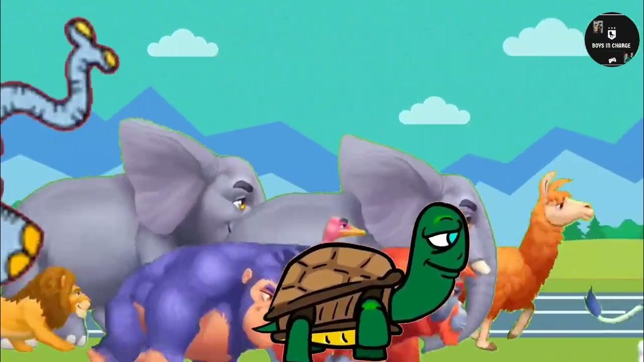 Animal stampede video animated animals cute dog cute video animals - YouTube